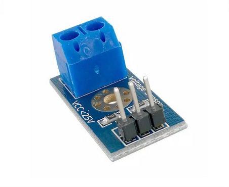 Jual Sensor Tegangan Voltage DC 0-25v Pendeteksi Volt Arduino Raspberry ...