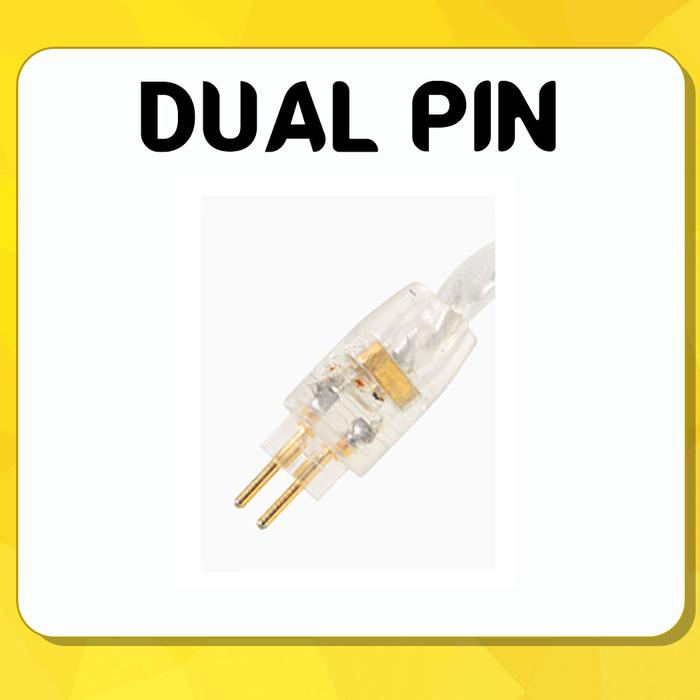 Promo JCALLY PJ2 Earphone Upgrade SILVER-PLATED Cable Kabel IEM Headset ...