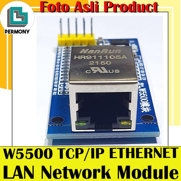 Jual Ethernet W5500 Module Tcp/ip Usr-es1 Esp8266 Esp32 Arduino Di ...