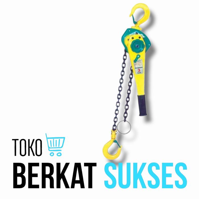 Jual Heavy Duty Lever Block Krisbow 1,5 Ton X 2,5 M KW0501400 - Jakarta ...