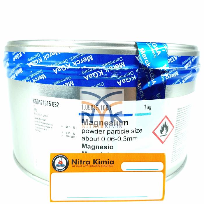 Jual Magnesium Powder Merck/Magnesium Serbuk/Mg Powder/Mg Serbuk/Mg ...