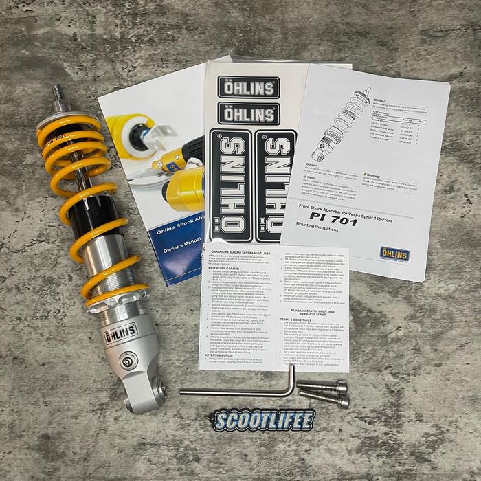 Jual Ohlins Original PI 701 Front For Vespa Sprint Primavera S LX ...