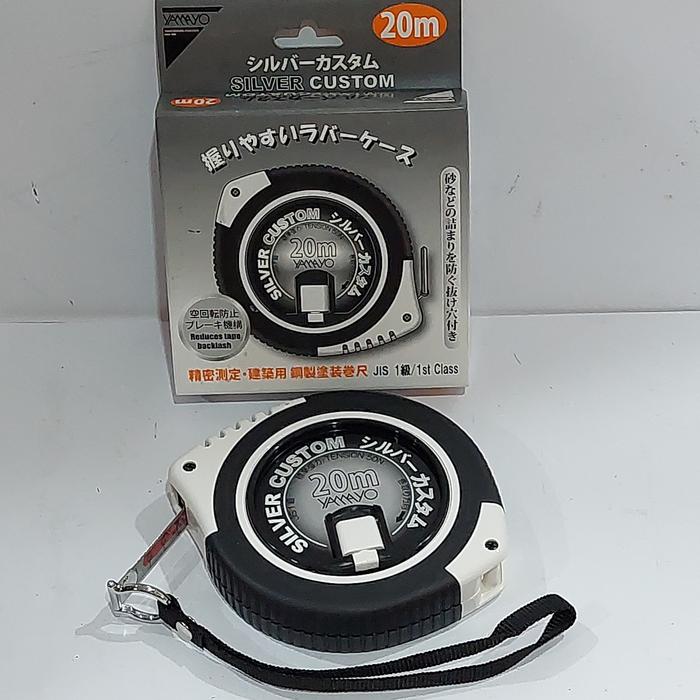 Jual YAMAYO Roll meter steel type silver custom 20 meter japan original ...