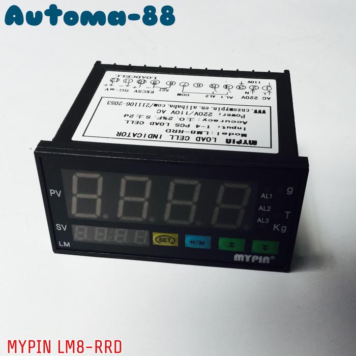 Jual AC 220V Digital Load Cell Controller Loadcell Weighing output ...