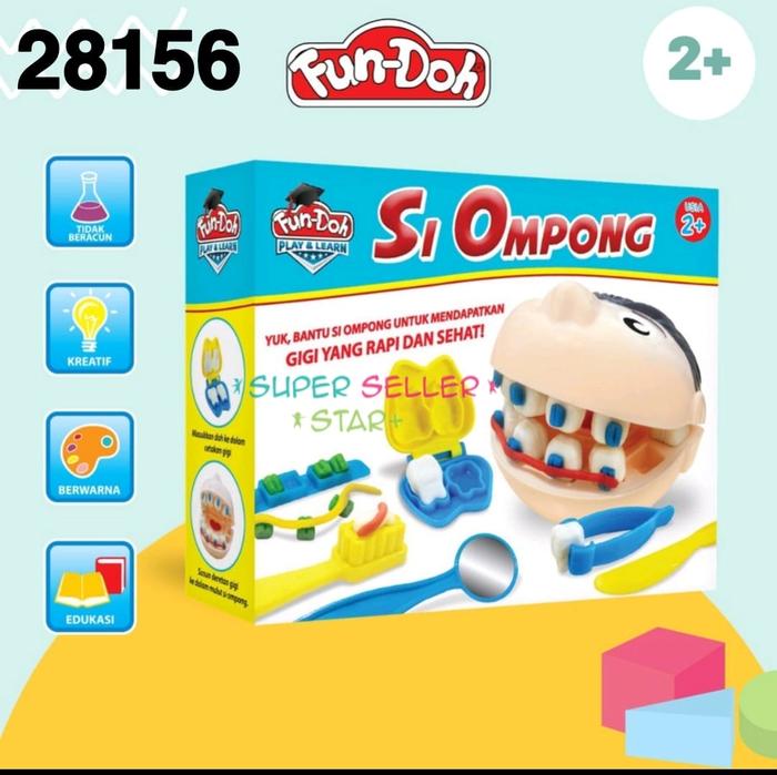 Jual Fundoh Si Ompong - Mainan Lilin - Mainan Edukasi - Mainan Anak ...