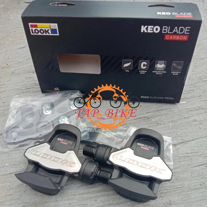 Promo Pedal Cleat LOOK Keo Blade Carbon CR 8 Nm Black not Classic 3 ...