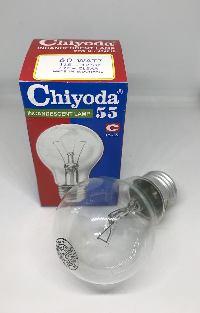 Jual Chiyoda Lampu pijar 40w 60w 100w 110v Clear E27 - 60w - Jakarta ...