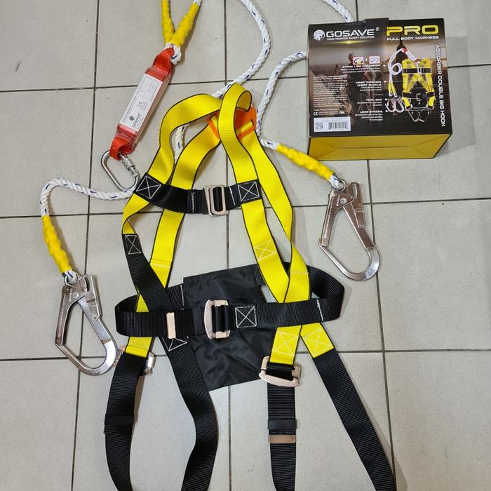 Jual Full body harness gosave PRO Absorber double big hook Original - Jakarta Barat - Profitama ...