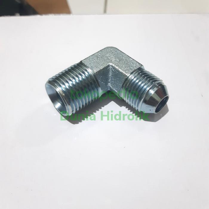 Jual ELBOW NEPPLE 3/8" NPT x 3/8" JIC / ELBOW NEPEL 3/8" - Jakarta ...