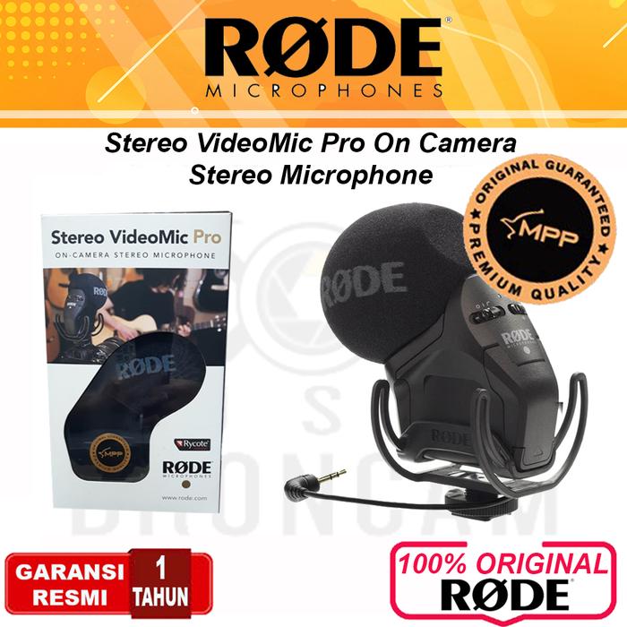 Promo Rode Stereo VideoMic Pro Rycote Stereo On-camera Microphone ...