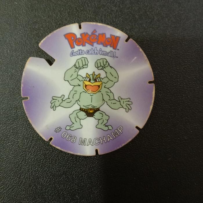 Jual maenan tazos chiki spin smash jadul vintage original machamp ...