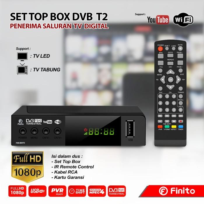 Jual SET TOP BOX DVB T2 FINITO STB FINITO DVBT2 RECIEVER STB DVB GAMBAR ...