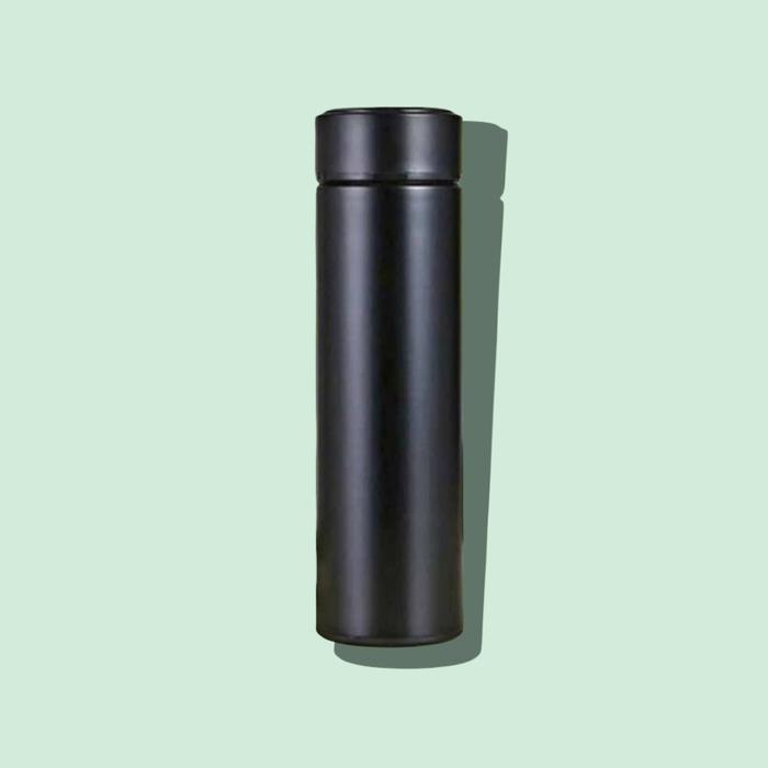 Jual Stainless steel Tumblr termos tahan panas digital ukur suhu ...