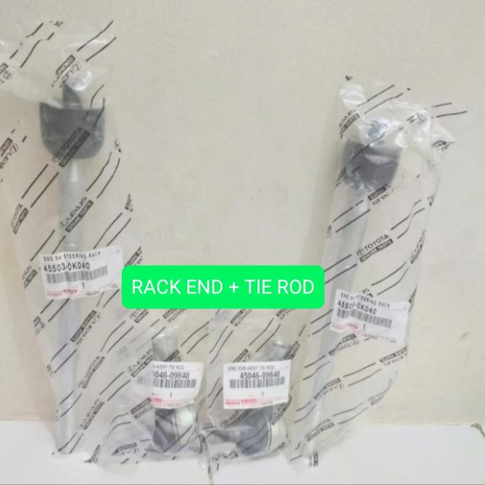 Jual LONG TIE ROD + TIE ROD 1PAKET TOYOTA INNOVA REBORN ORIGINAL ...