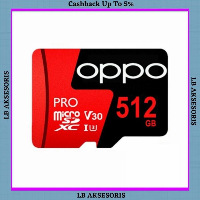 Jual Kartu Memori Card Oppo 512GB Microsd Card Memory - Jakarta Pusat ...