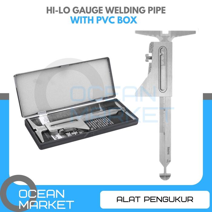 Jual HI-LO Welding Pipe Gauge Alat Ukur HI-LO Welding wall thickness pipe - Jakarta Pusat ...