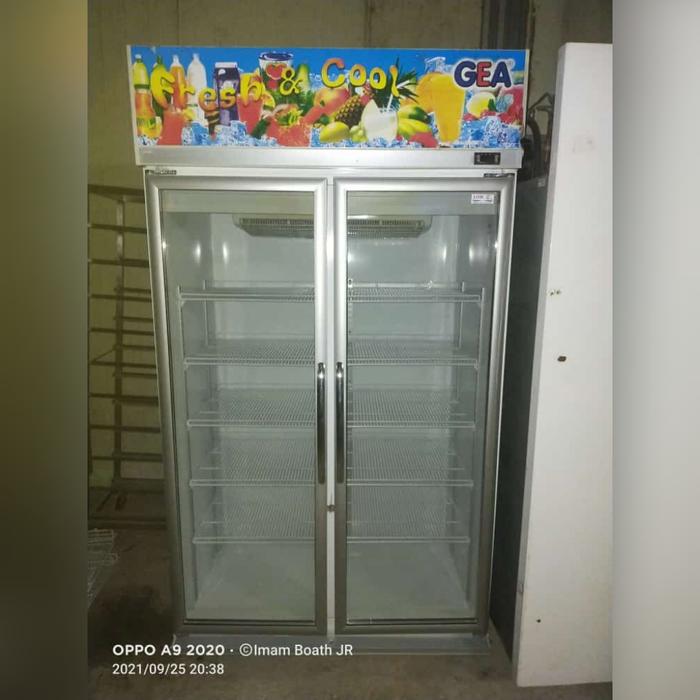 Jual showcase chiller 2 pintu - Jakarta Utara - Imamboath_JR | Tokopedia