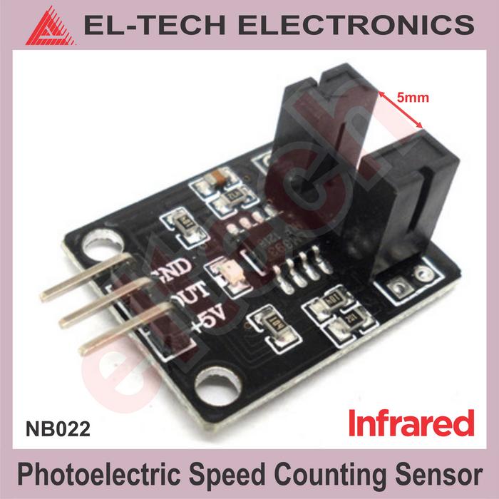 Jual IR Infrared Photoelectric Counter Counting Speed Sensor Wheel Roda ...