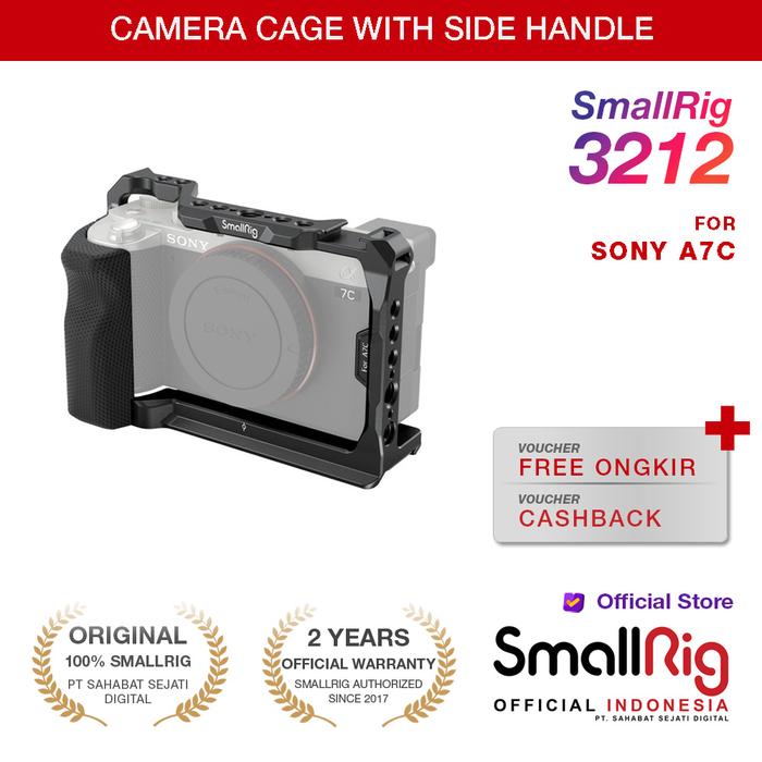 Promo SmallRig Cage with Side Handle for Sony Alpha 7C A7C 3212 Cicil 0 ...