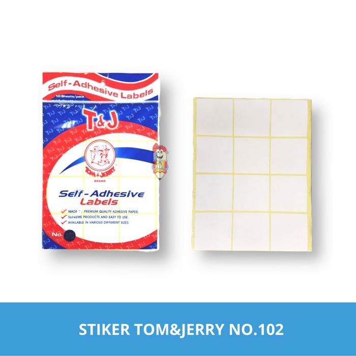 Jual Stiker Label / Sticker Label Tom & Jerry - Kota Denpasar - Bali Stationery | Tokopedia