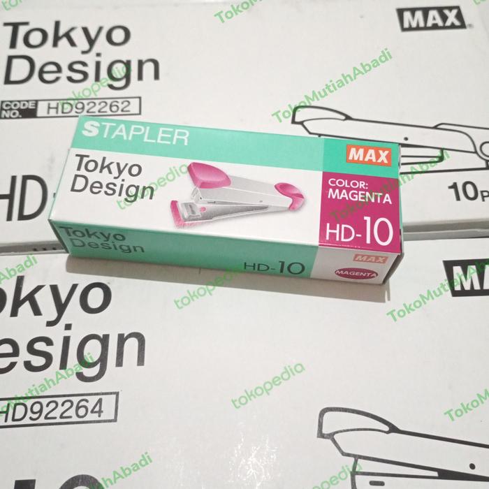 Jual Stapler Max HD 10 Tokyo Design Original MAX - Kota Tangerang ...