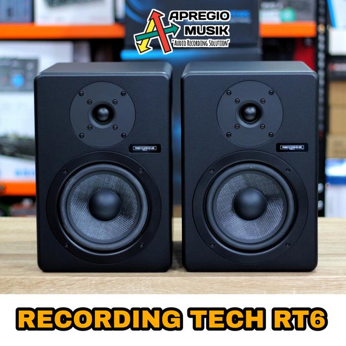 Jual Recording Tech RT6 RT 6 Speaker Monitor Recording Flat 6 inch ...