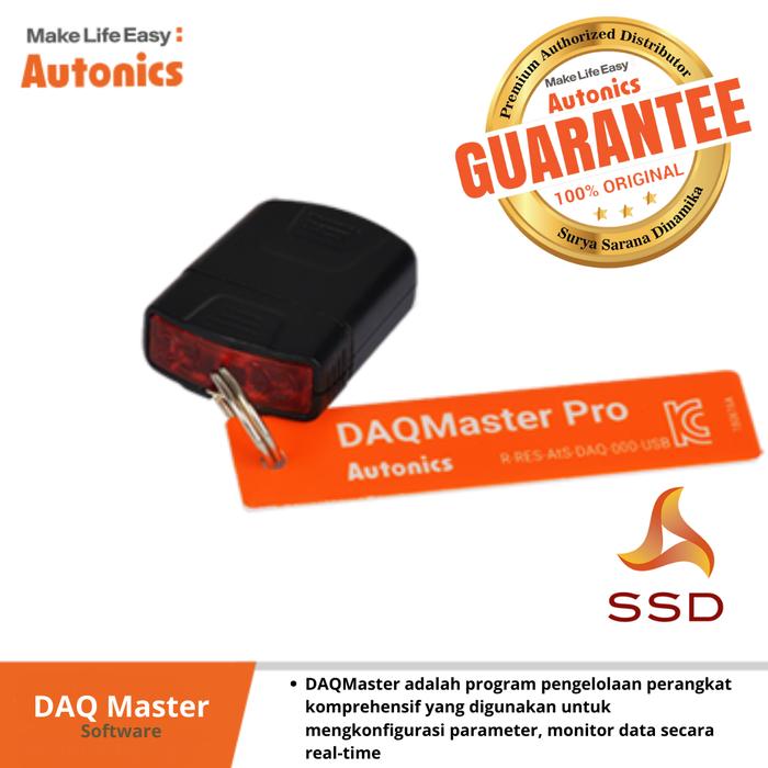Jual DAQ Master Software Autonics DAQ-000-USB - Jakarta Utara - SSD Automation | Tokopedia