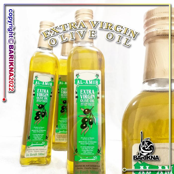 Jual Minyak Zaitun / Olive Oil / Al- Amir Extra Virgin Olive Oil 500 ML ...