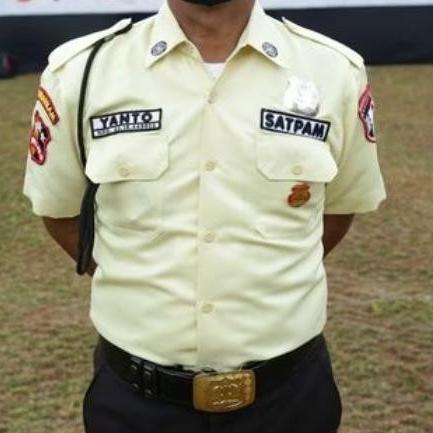 Jual SERAGAM PDH SATPAM TERBARU 2022 CREAM / PDH SECURITY TERBARU ...