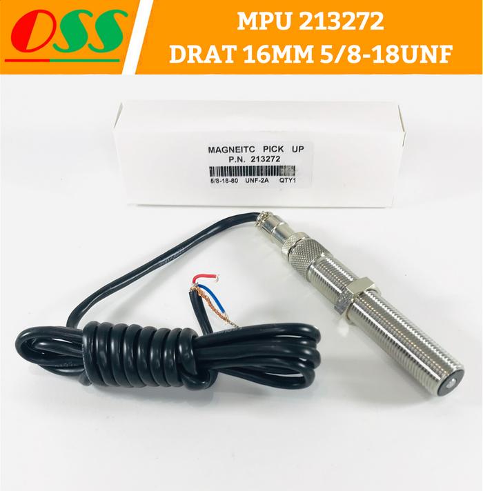 Jual MPU 213272 DRAT 16MM 5/8-18UNF-80MM MAGNETIC PICK UP UNIT SENSOR ...