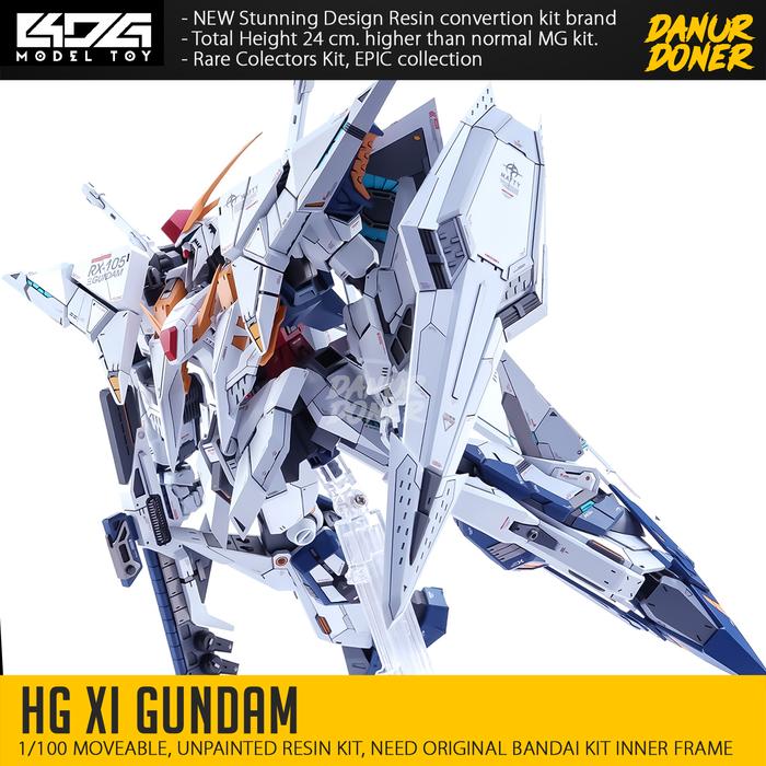 Jual HG XI GUNDAM Resin Conversion Dress Model Kit by KDG - FULL ...