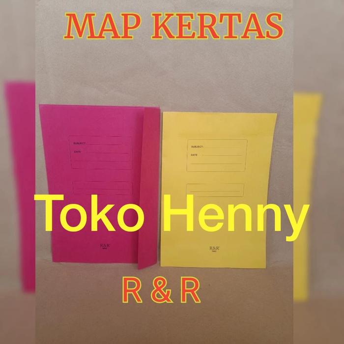 Jual STOP MAP KERTAS FOLIO .... MERK .. R & R ... 5002 ..... PCS ...