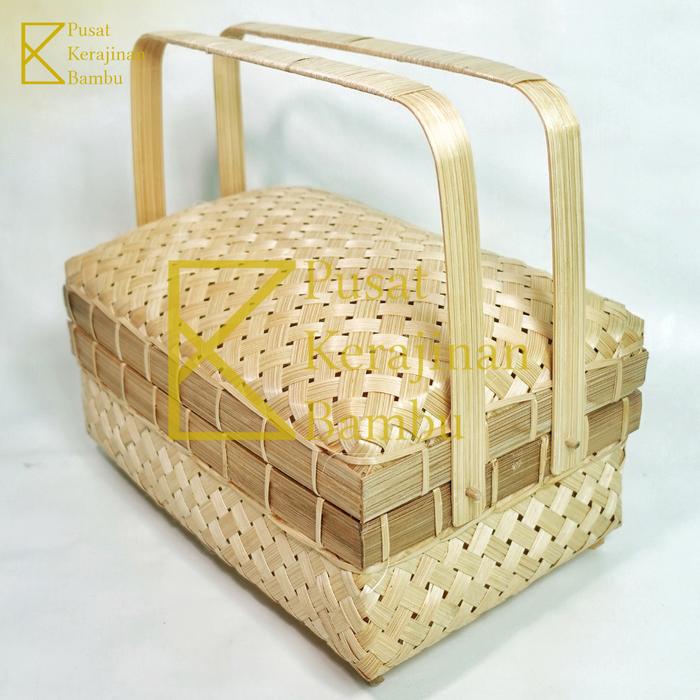 Jual SOKASE BAMBU KOTAK HAMPERS PARCEL SURABAYA KERAJINAN ANYAMAN BAMBU SBY - Kota Surabaya ...