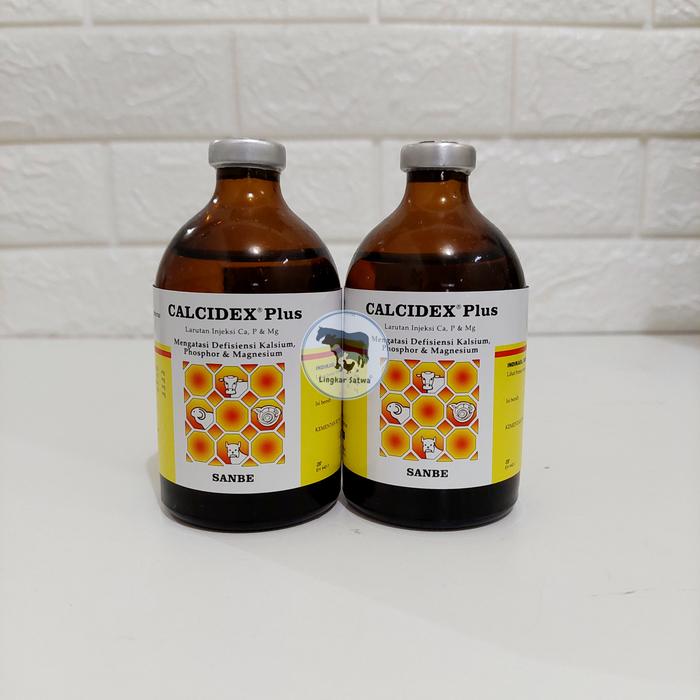 Jual Calcidex plus100 ml - Penguat tulang dan otot HEWAN (OBAT SAPI ...