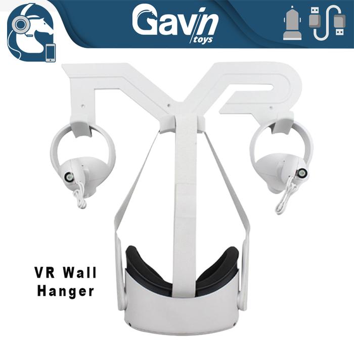 Jual Gantungan VR Headset Wall Mount Storage Stand Oculus Quest Rift ...