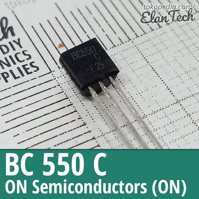 Jual BC550 Original On Semi BC550C BC 550 Bipolar NPN Transistor ...