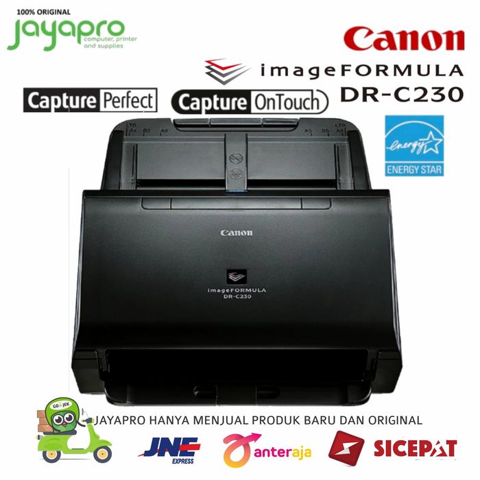 Jual CANON IMAGE FORMULA SCANNER DR C230 RESMI - Jakarta Pusat ...