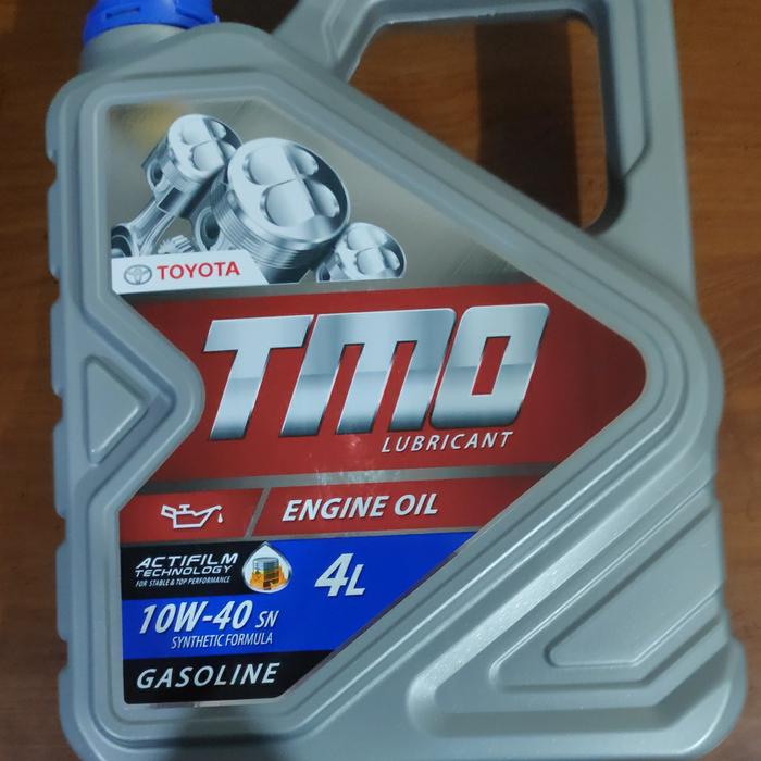 Jual Oli Toyota Motor Oil TMO 10W 40 4 Liter - Kota Surabaya - Harco ...