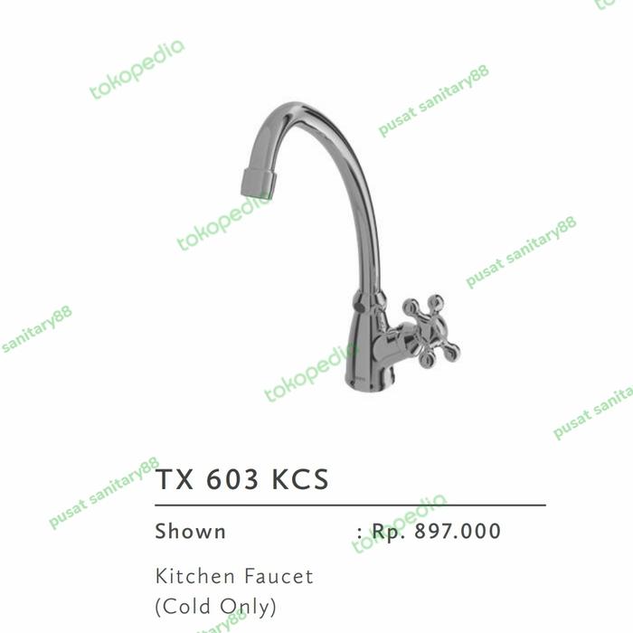 Jual Kran Sink Angsa Meja Toto TX 603 KCS Baling/Kran Tanam Kitchen sink - Jakarta Pusat - pusat ...