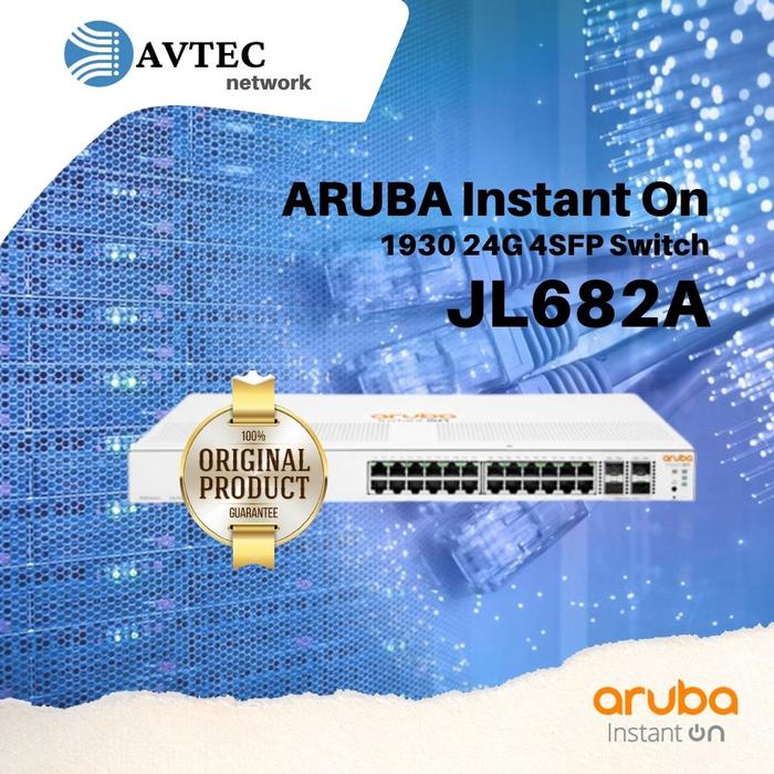 Jual HPE JL682A Aruba Instant On 1930 24G 4SFP/SFP+ Switch pengganti ...