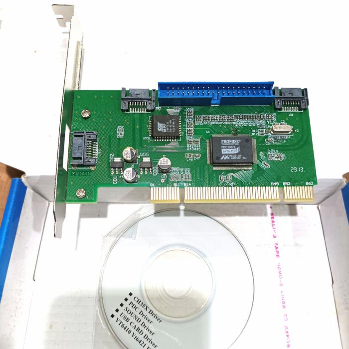 Jual Pci card Pci IDE+SATA card SATA+IDE card 3x port SATA 1x port IDE ...
