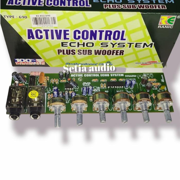 Jual kit tone control stereo mic echo subwoofer - Kota Bandung - Setia ...