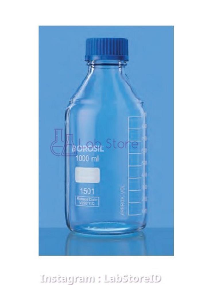 Jual Laboratory Bottle 1000 Ml Clear Botol Lab Botol Sampel Kaca ...