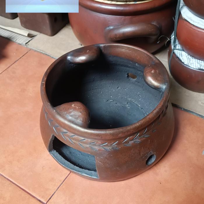Jual ANGLO KREN TUNGKU D 22 CM GERABAH TANAH LIAT JAWA TRADISIONAL ...