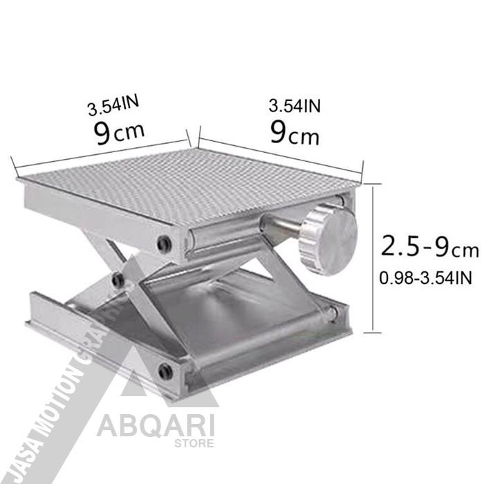 Jual lifting lab table / meja adjustable / meja hidrolik / router lift ...