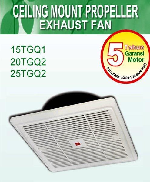 Jual KDK 20TGQ 20 TGQ TGQ2 Exhaust Fan 8" 8 inci Plafon Plafond Kamar ...