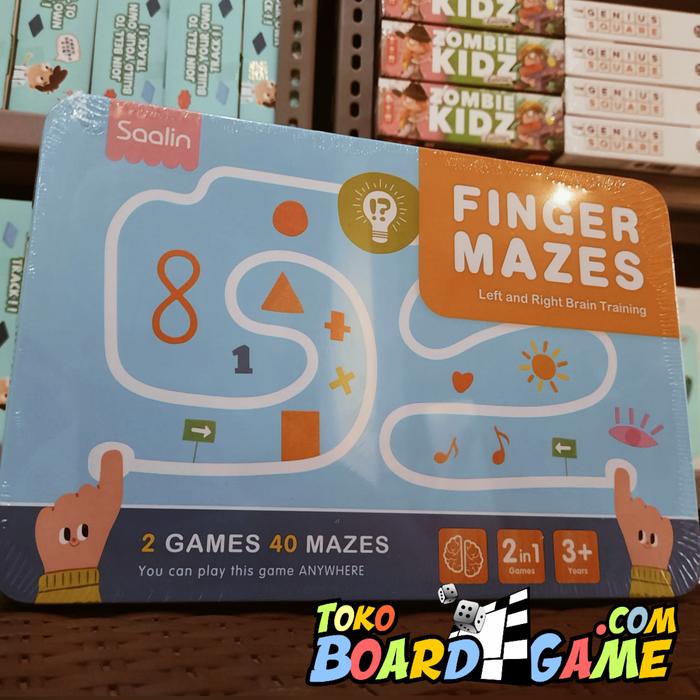 Jual Finger Maze - Brain Train - Mainan Edukasi - Board Game - Kids ...