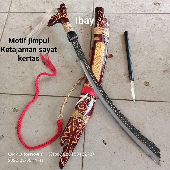 Jual KOLEKTOR MANDAU ASLI KALIMANTAN. MANDAU DAYAK MOTIF TERBARU - Kab ...