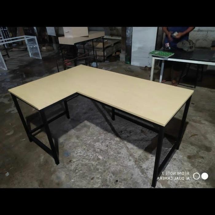 Jual Meja kerja L / meja laptop/ meja komputer - Kota Denpasar - cave ...