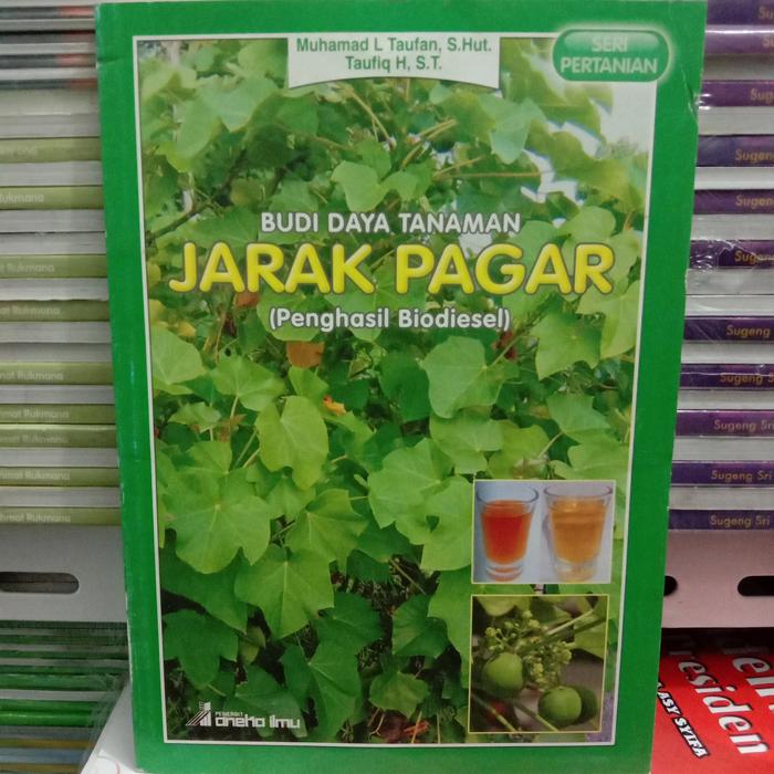 Jual BUKU BUDI DAYA TANAMAN JARAK PAGAR (PENGHASIL BIODIESEL) - Kota Medan - BOOKS STORE MEDAN ...